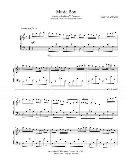 Music Box - Sheet Music